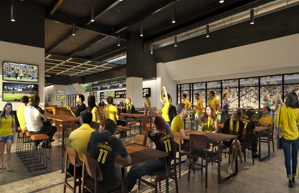 Crew SC shows off two new premium seating sections - QFM96
