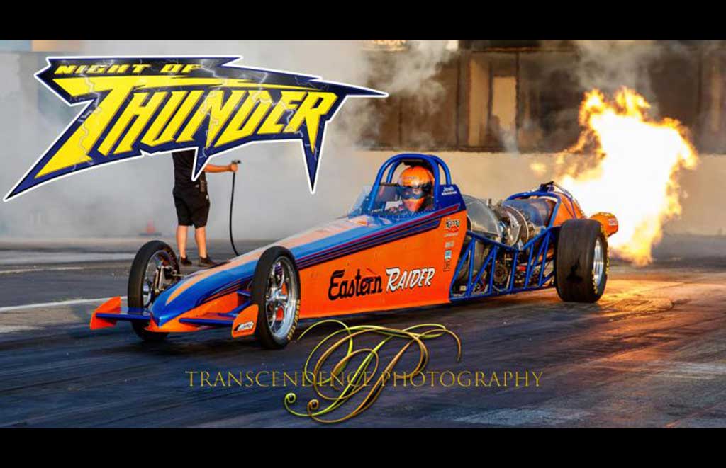Win 4 Tickets to Night of Thunder at National Trail Raceway - QFM96