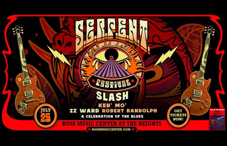 Win Tickets to SLASH’s S.E.R.P.E.N.T Festival! - QFM96