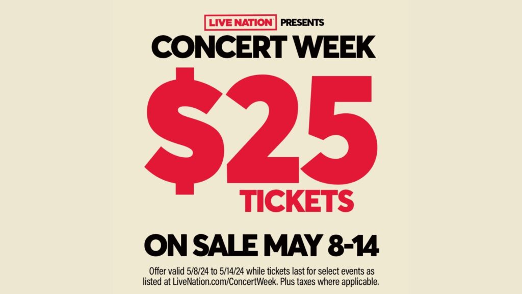 LIVE NATION PRESENTS CONCERT WEEK! - QFM96