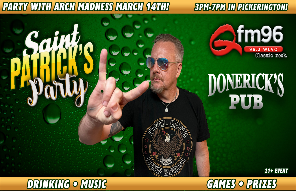 Qfm96 St Patrick’s Party with Archie! - QFM96